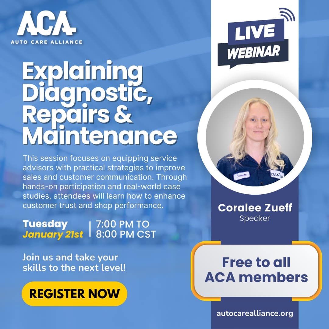 ACA Events | Auto Care Alliance